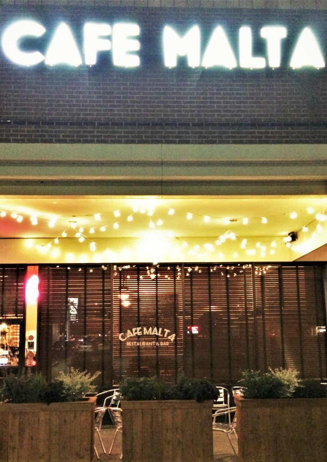 Cafe Malta - Romantic Spots Austin