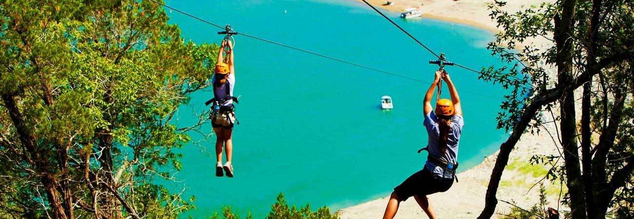 Lake Travis Zipline Adventures - Romantic Spots Austin
