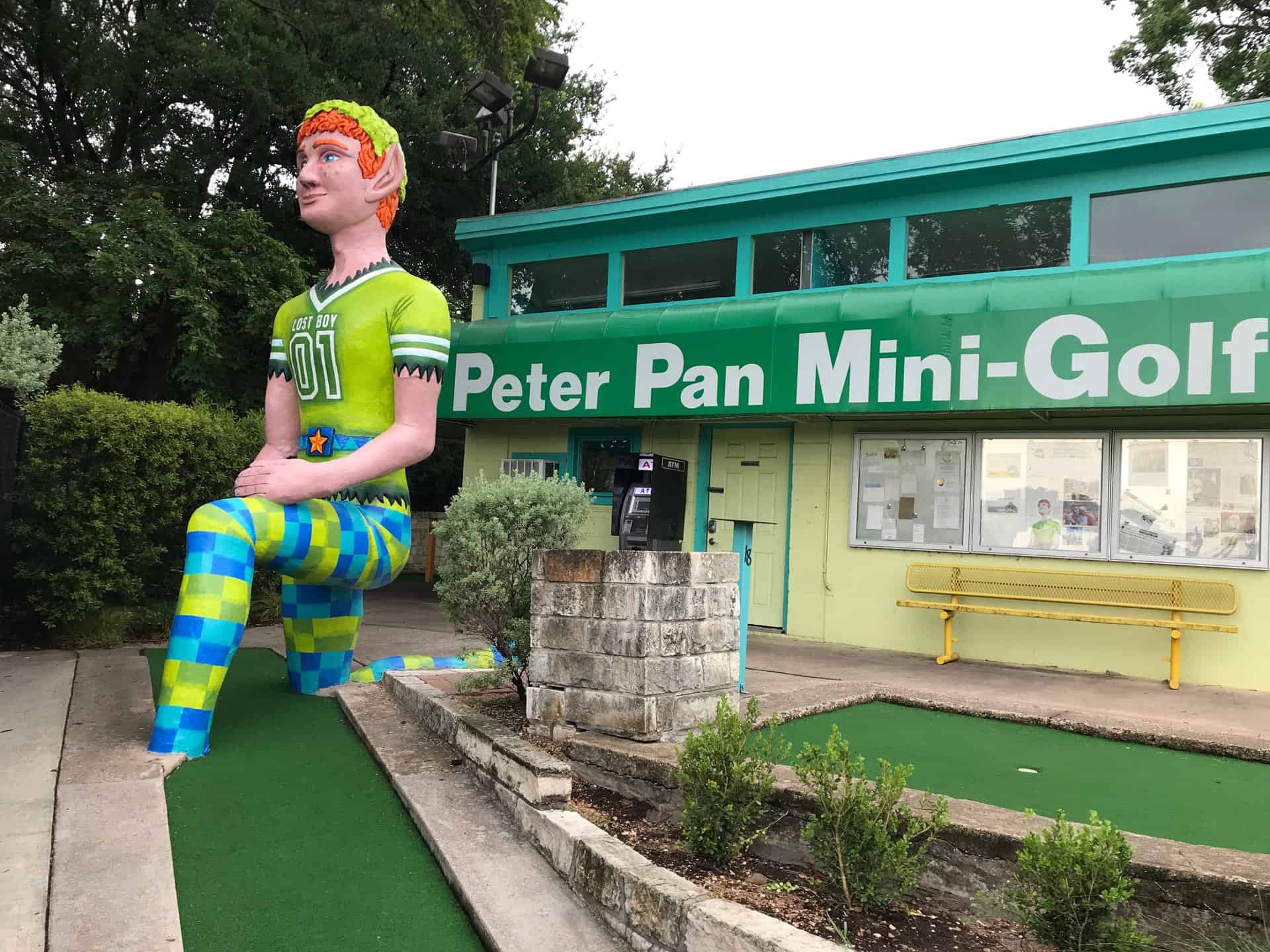 Peter Pan Miniature Golf - Romantic Spots Austin